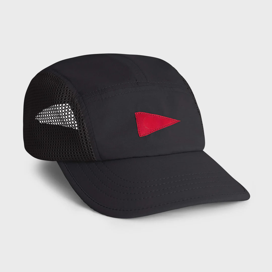 Florence Airtex Runner Hat - Black – Alohasurfmanly